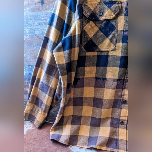 Hand Crafted | Tops | Tyler Childres Feathered Indian Upcycled Dip Dyed ...